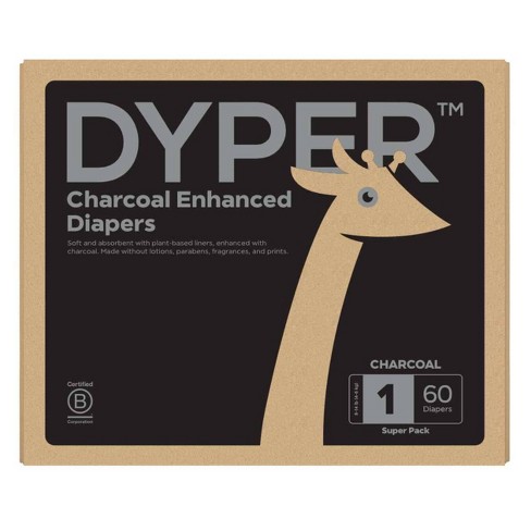 Dyper Charcoal Enhanced Diapers : Target