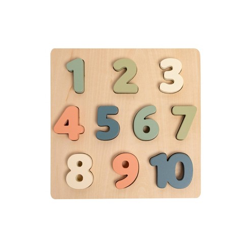 Pearhead Wooden Puzzle Numbers Toy : Target