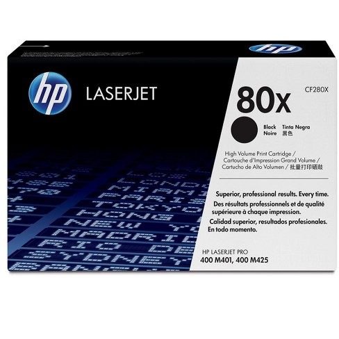 Hp Inc. 80x High Yield Black Original Laserjet Toner Cartridge, ~6,900 ...
