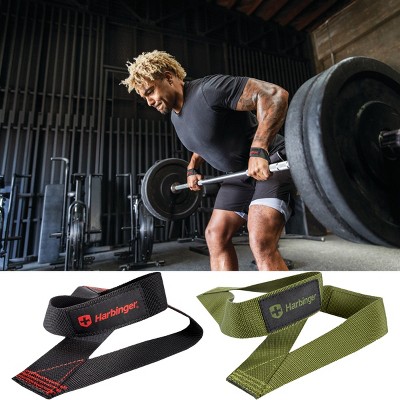 Harbinger Big Grip No-slip Padded Weight Lifting Straps : Target
