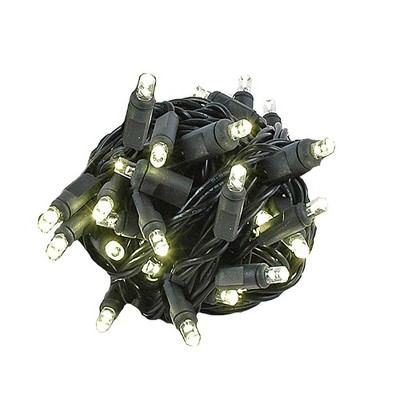 Northlight 50ct Wide Angle Led String Lights Orange - 16.25' Green Wire ...