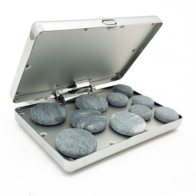 Royal Massage Chrome Case Hot Stone Heater W/10 Hot Rocks : Target