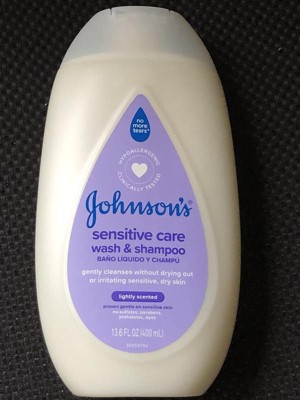 Johnson's Sensitive Care Baby Face & Body Cream For Dry And Sensitive ...