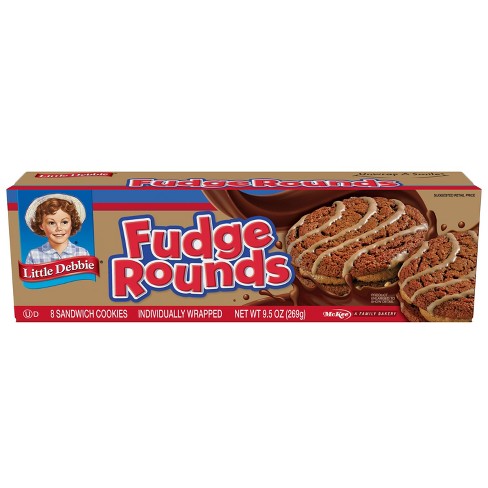 Little Debbie Fudge Rounds - 8pk/9.5oz : Target