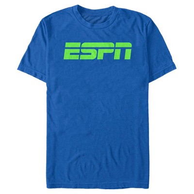 Men's Espn Green Logo T-shirt - Royal Blue - Large : Target
