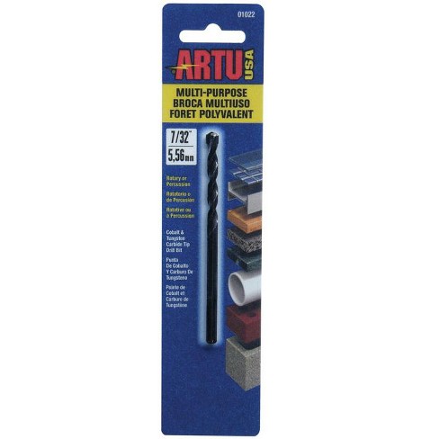 Artu 7/32 In. X 3-3/4 In. L Tungsten Carbide Tipped Drill Bit Straight ...