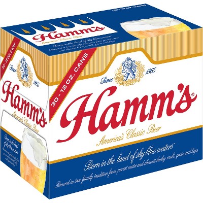 Hamm's Premium Beer - 30pk/12 Fl Oz Cans : Target