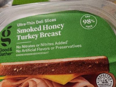 Smoked Honey Turkey Breast Ultra-thin Deli Slices - 9oz - Good & Gather ...