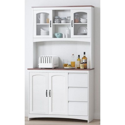 Four door three drawer cabinet with three color lights and sockets : Target