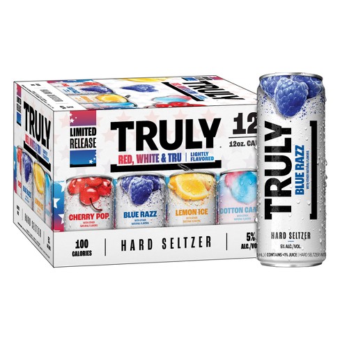 Truly Hard Seltzer Brunch Variety Pack - 12pk/12 Fl Oz Cans : Target