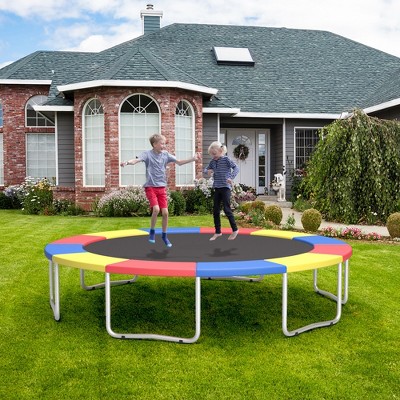 Costway 8ft Trampoline Replacement Safety Pad Universal Trampoline ...