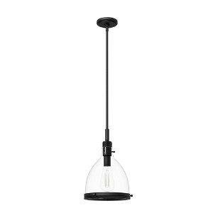 Hunter Fans 10" Van Nuys Pendant Light Alturas Gold Finish - Industrial ...
