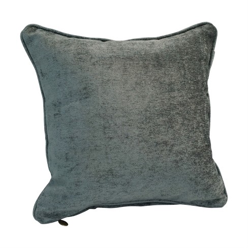 Blazing Needles Indoor Throw Pillows Grey Solid : Target