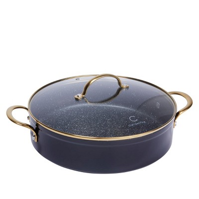 Curtis Stone Special Edition 144oz Round Saute Pan Restored Black : Target
