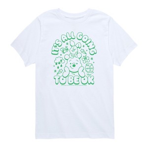 Boys' - Winnie the Pooh - It's All Going to Be Ok Short Sleeve Graphic ...
