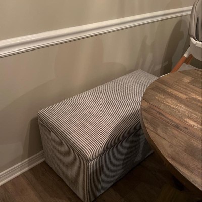 Lynwood Cube Bench Ticking Striped (fa) - Threshold™ Designed With ...