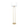 Metal Paper Clip Floor Lamp Gold - Cosmoliving By Cosmopolitan : Target
