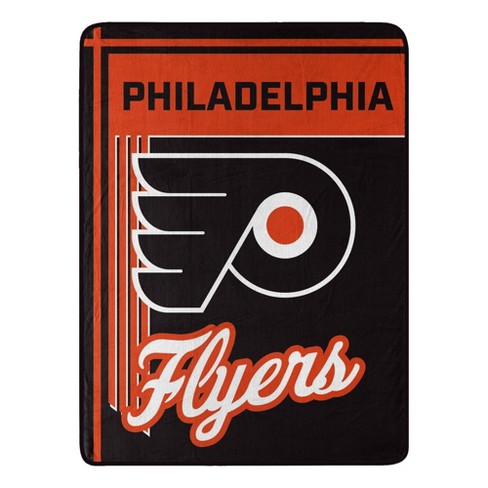 Nhl Philadelphia Flyers 46" X 60" Raschel Throw Blanket : Target