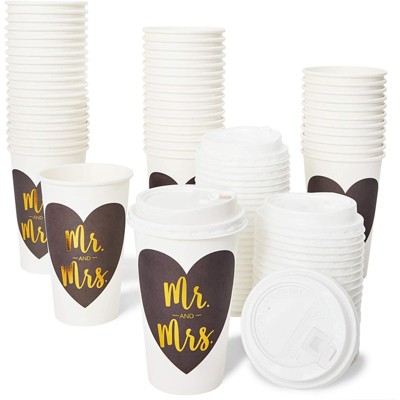 Dixie To Go Disposable Hot Cups & Lids - 12oz : Target