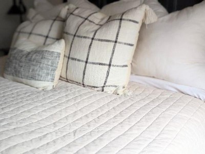 Channel Stitch Velvet Quilt - Threshold™ : Target