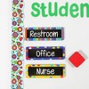 Bright Creations 6-pack Magnetic Hall Passes For Classroom, Double ...