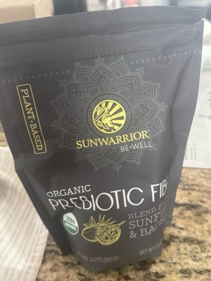 Be Well Organic Prebiotic Fiber Powder, Blend From Sunfiber & Baobab ...