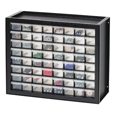 Iris Usa 64 Small Drawer Parts Cabinet Bead Storage Drawer, Screw ...