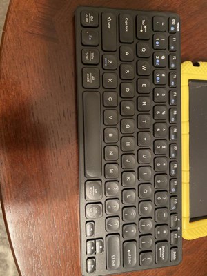 Targus Compact Multi-device Bluetooth® Antimicrobial Keyboard, Black ...