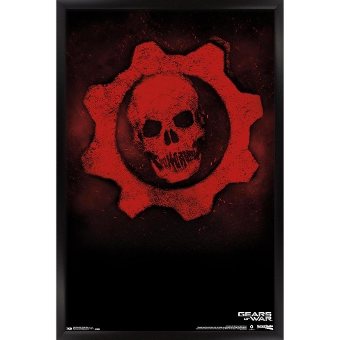 Trends International Gears Of War - Crimson Omen Framed Wall Poster ...