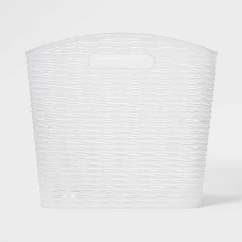 Wave Xl Curved Storage Bin Translucent - Brightroom™ : Target