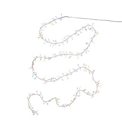 Kurt Adler 300-light Cluster Garland With Rgb Led Lights : Target