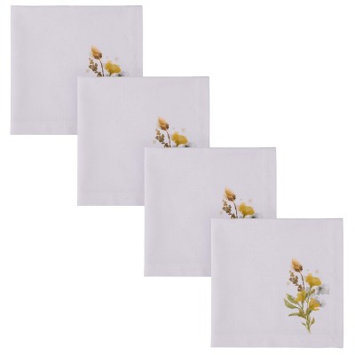 Split P Tessa Brown Botanical Napkin 20" Set of 4 : Target