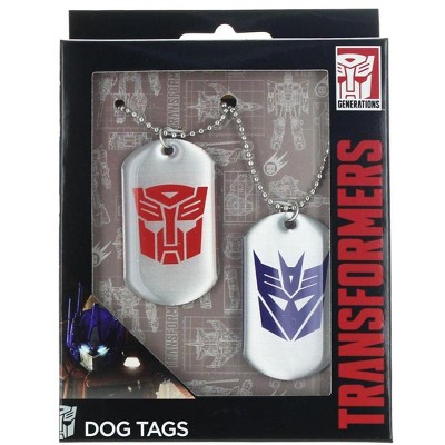 Transformers Autobot & Decepticon Logo Dog Tags : Target