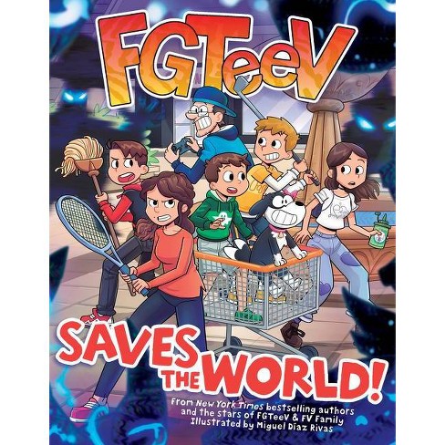 Fgteev Saves The World! - (paperback) : Target