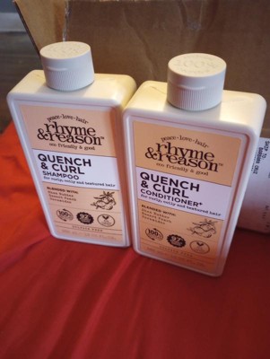 Rhyme & Reason Quench & Curl Conditioner - 12 Fl Oz : Target