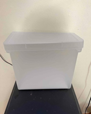 Plastic Hanging File Crate With Lid - Brightroom™ : Target