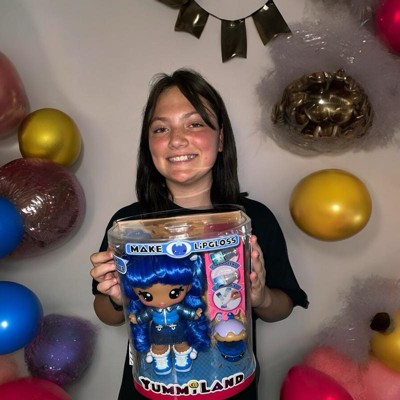 Yummiland Large Doll + Lipgloss Pet - Rory Blueberry : Target