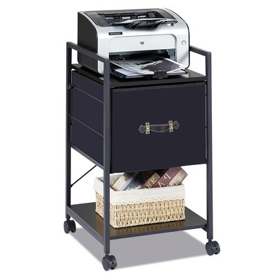 Under Desk Printer Stand, Moveable Printer 4 Tier Stand With Wheels For ...