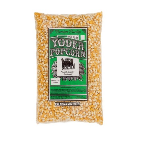 Walnut Creek Foods Yoder's Traditional Large Yellow Kernel Popcorn, Usa ...