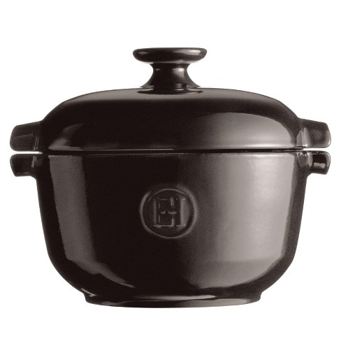 Emile Henry Rice Pot, Charcoal : Target
