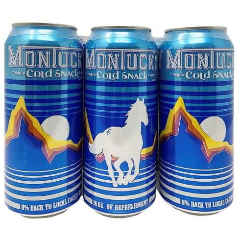 Montucky Cold Snacks Lager Beer - 6pk/16 Fl Oz Cans : Target