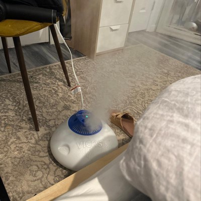 Vicks Warm Steam Vaporizer Humidifier With Night Light - 1.5gal : Target