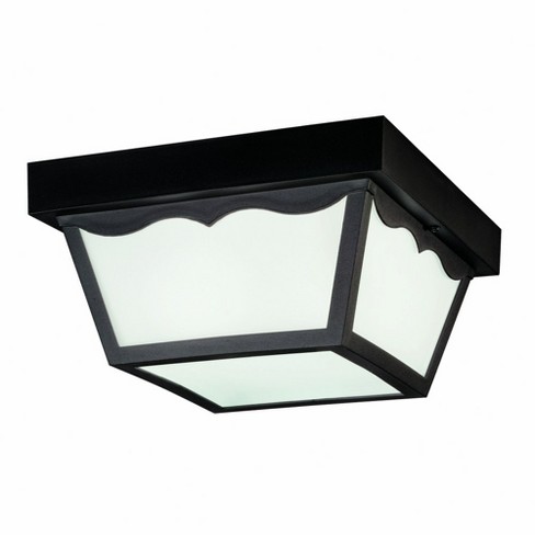 Kichler Lighting Outdoor Plastic Fixtures 2 - Light Chandelier In Black ...