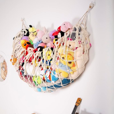 Maison Products Stuffed Animal Net Or Hammock Wall Hanging Net For ...