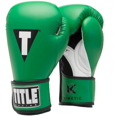 Title Boxing Kinetic Aerovent Palm Hook And Loop Training Gloves : Target