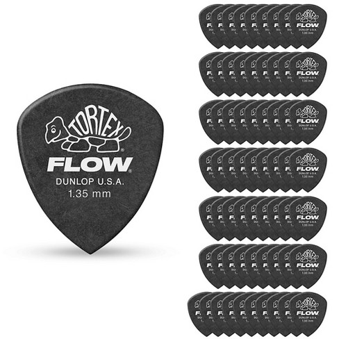 Dunlop Tortex Flow Guitar Picks Std Pk-72 1.35 Mm 72 Pack : Target