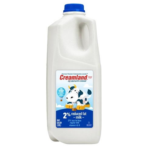 Creamland 2% Milk - 0.5gal : Target
