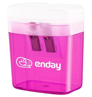 Enday 2-hole Sharpener W/recycle Bin, Purple : Target