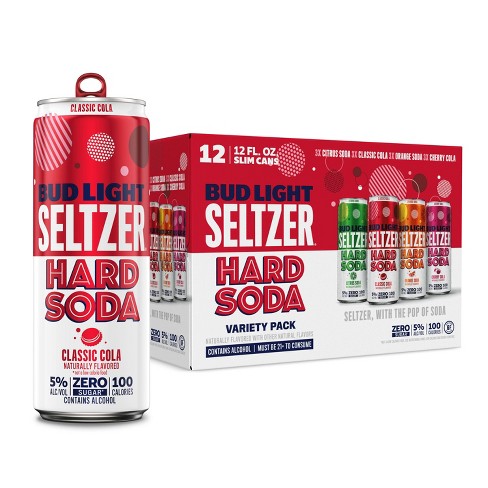 Bud Light Seltzer Hard Soda Variety - 12pk/12 Fl Oz Cans : Target