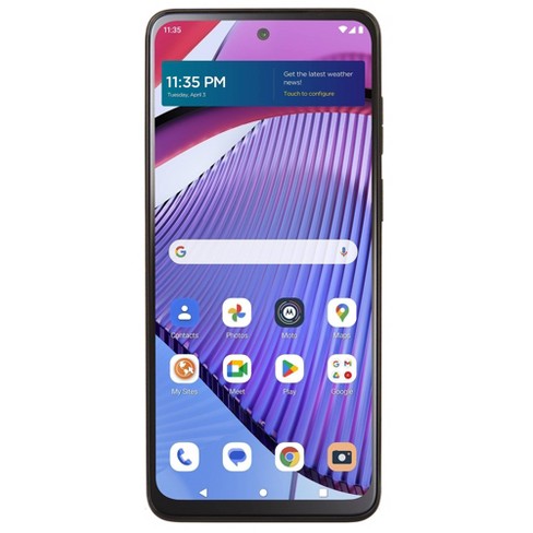 Tracfone Prepaid Motorola Moto G Power 5g (128gb) Cdma Lte - Black : Target